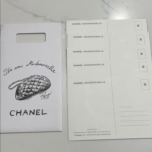 CHANEL | Accessories | Chanel Postcards Photos By Carl | Poshmark